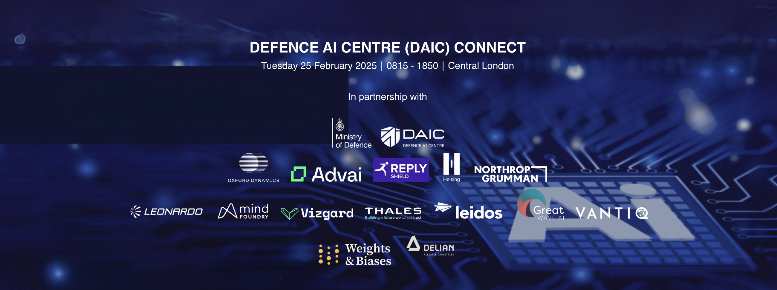 (DAIC) Defence AI Centre Connect