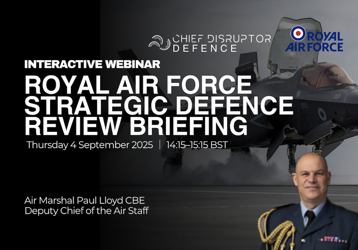 Royal Air Force Strategic Defence Review Briefing